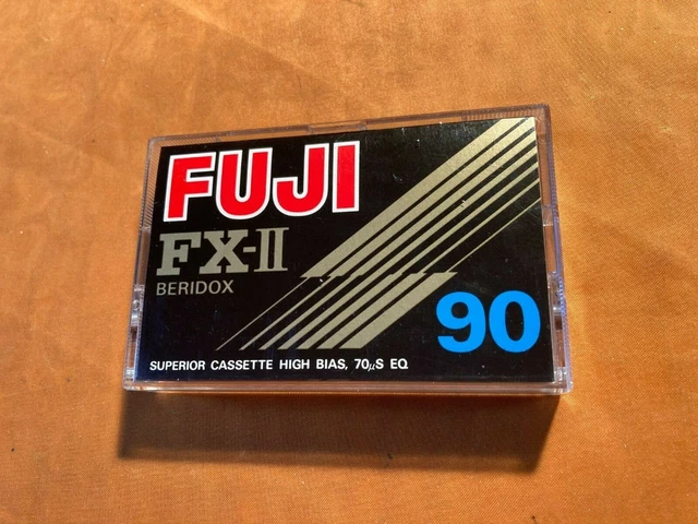 1 X FUJI FX-II 90 Cassette,IEC II/High Position,Top Zustand,rare,1977 EUR 19,20 - PicClick DE