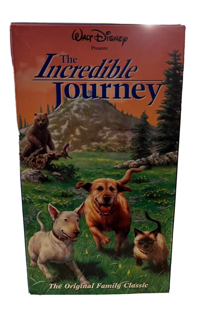THE INCREDIBLE JOURNEY - Walt Disney~ (VHS, 1997, Slipsleeve) £2.90 ...