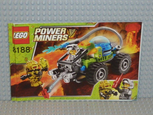 LEGO® POWER MINERS Bauanleitung 8189 Fire Blaster instruction B1564 EUR ...