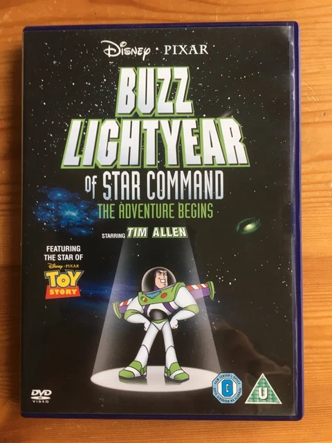 DVD BUZZ LIGHTYEAR of Star Command: The Adventure Begins - Toy Story ...