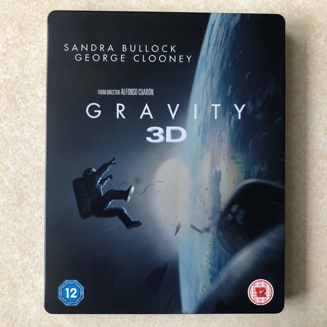 GRAVITY BLU-RAY 2D/3D Steelbook (2014, Sandra Bullock, George Clooney) EUR 23,69 - PicClick IT