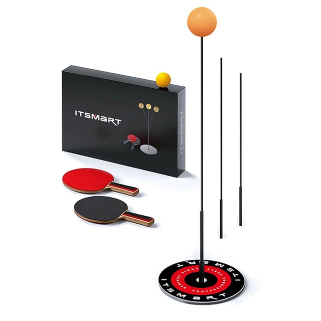 PARENT-CHILD PONG RACKET Table Tennis Portable Self Training £26.68 ...
