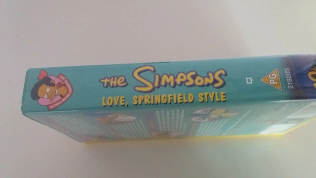 THE SIMPSONS - Love, Springfield Style - VHS Video (with card) - # C £5 ...