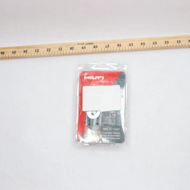 (12-PK) HILTI KWIK Bolt Long Thread Concrete Wedge Anchor Carbon Steel ...