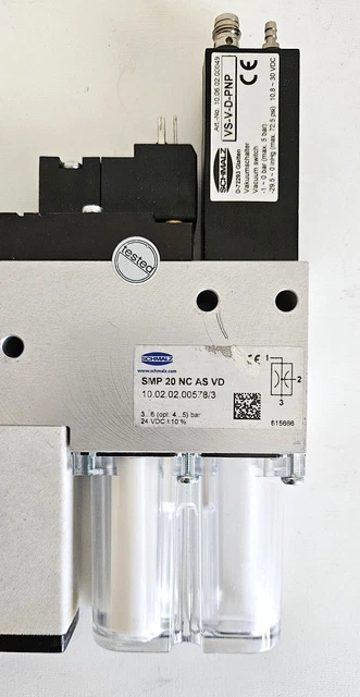 SCHMALZ SMP 20 NC AS VD Compact Ejector, VS-V-D-PNP, 10.02.02.00578/3 ...