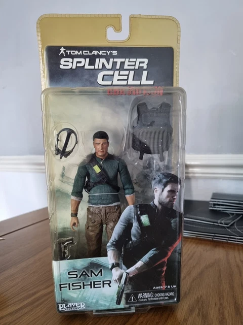 NEW SPLINTER CELL Conviction Sam Fisher Figure NECA Body Armour Variant ...