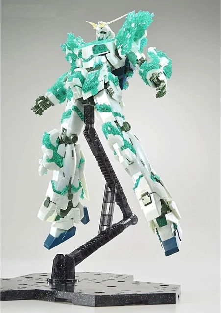 MG 1/100 UNICORN Gundam Luminous Crystal Body Gundam Base Limited Model ...