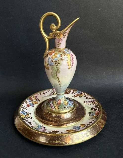 ANCIENNE PETITE AIGUIÈRE en porcelaine Gustave Asch Tours sainte ...