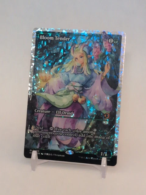 BLOOM TENDER (0400) (Showcase) (Fracture Foil) Lorwyn Eclipsed Foil £ ...
