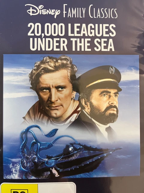20,000 LEAGUES UNDER THE SEA DVD 1954 Disney Kirk Douglas AS NEW! £4.34 ...