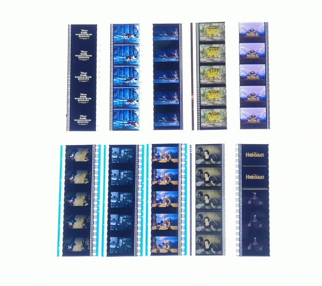 DISNEY ANIMATION 35MM Film Cell Full Strips Cinema Movie Projector ...