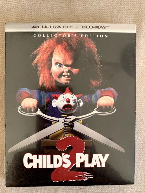 CHILD'S PLAY 2 4K UHD Blu-ray Collector's Edition NEW USA import Ultra HD Chucky EUR 36,37 ...