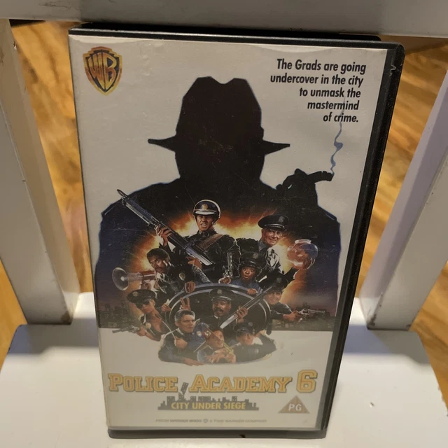 POLICE ACADEMY 6 City Under Siege Vhs Video Starring Lance Kinsey £9.00 ...