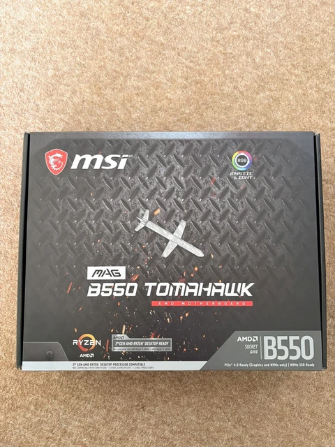 MSI MAG B550 TOMAHAWK DDR4 Motherboard £63.10 - PicClick UK