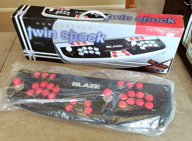 PRISTINE RARE BLAZE Home Arcade Twin Shock double arcade joystick ...