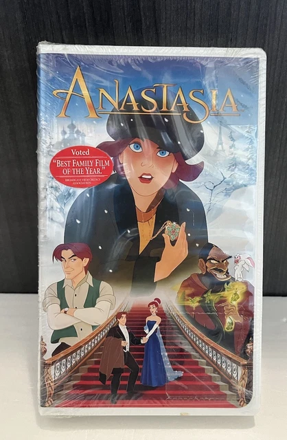 NEW ANASTASIA VHS 1998 Animated Family Film Russian Princess SEALED ...