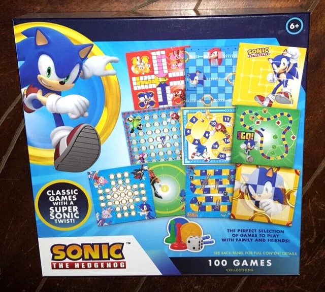 SONIC THE HEDGEHOG 100 Games Collection (2022, Forever Clever) #SC2241 ...