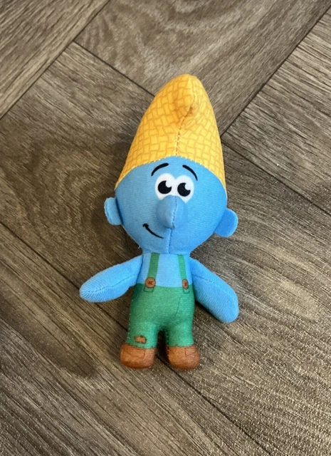 MCDONALDS 2022 THE Smurfs Farmer Smurf Happy Meal Soft Toy Plush Small ...