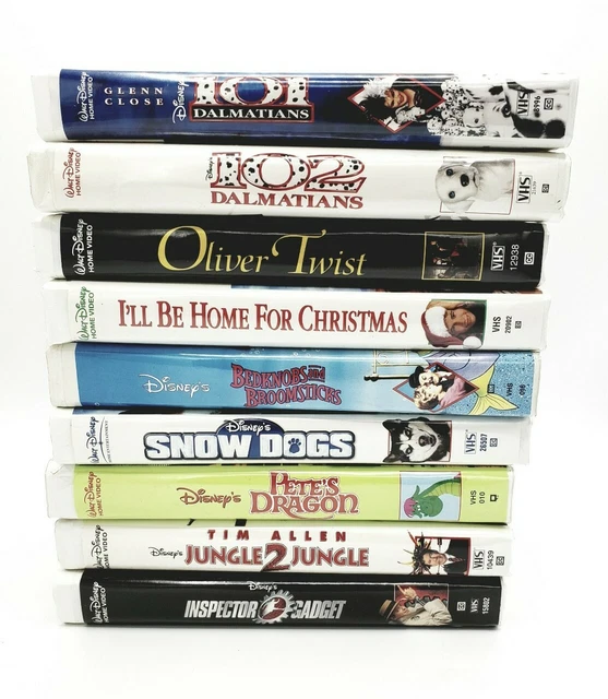 LOT WALT DISNEY VHS Home video Collection Clamshell Family Children ...