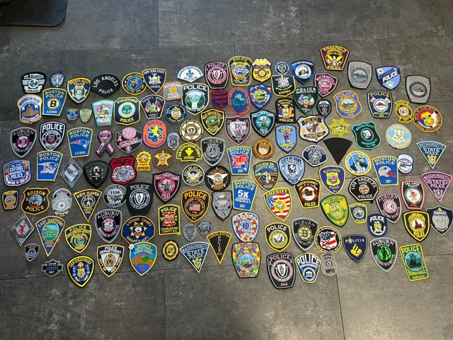 5 POLICE PATCH Lot $20.00 - PicClick