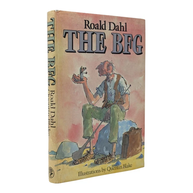 THE BFG ROALD DAHL Illustrated QUENTIN BLAKE Jonathan Cape 1982 FIRST ...