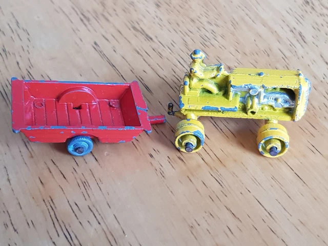 RARO BENBROS MIGHTY Midgets #19 Trattore Bruco E Rimorchio Modello ...
