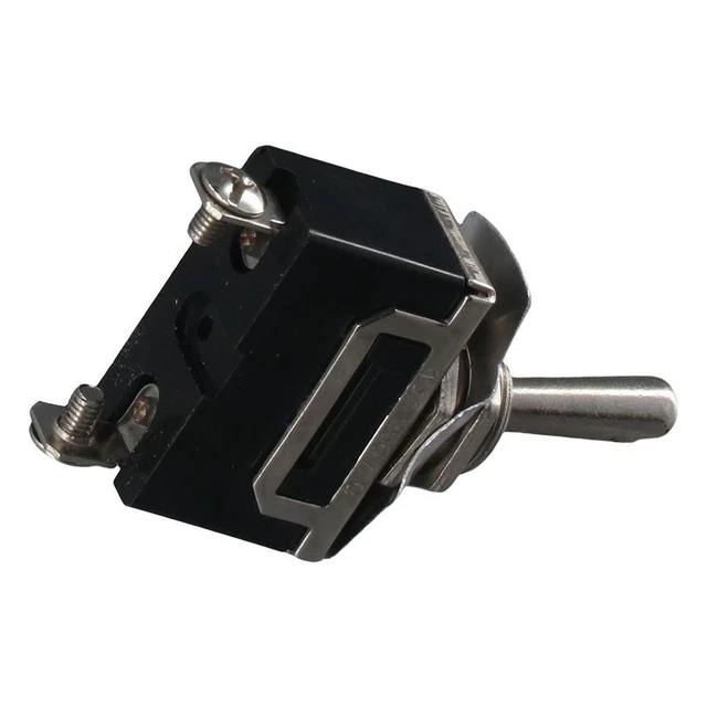 SPST ROCKER TOGGLE Switch 20a 125v ON/OFF Heavy Duty Toggle Switch Boat ...