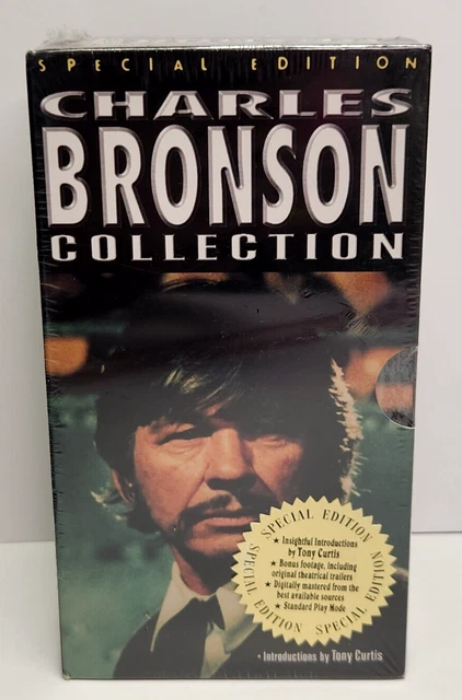 CHARLES BRONSON COLLECTION Special Edition 3 VHS Tapes Sealed ...