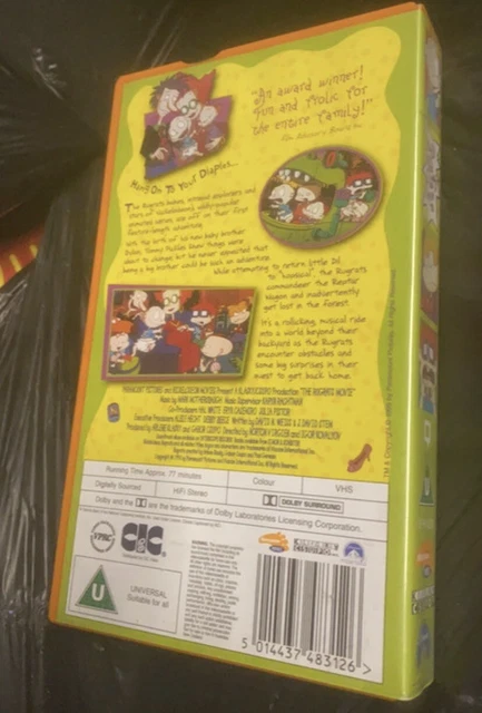 THE RUGRATS MOVIE VHS - Classic Nickelodeon 1998 Animated Film EUR 11 ... THE RUGRATS MOVIE VHS - Classic Nickelodeon 1998 Animated Film EUR 11 ...