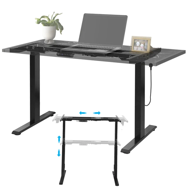 STANDING DESK FRAME Electric Adjustable Standing Computer Desk Frame ...