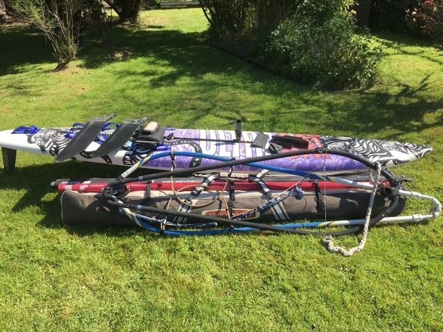 WINDSURFING EQUIPMENT, FANATIC Ultra Cat, + sails, masts, booms and ...