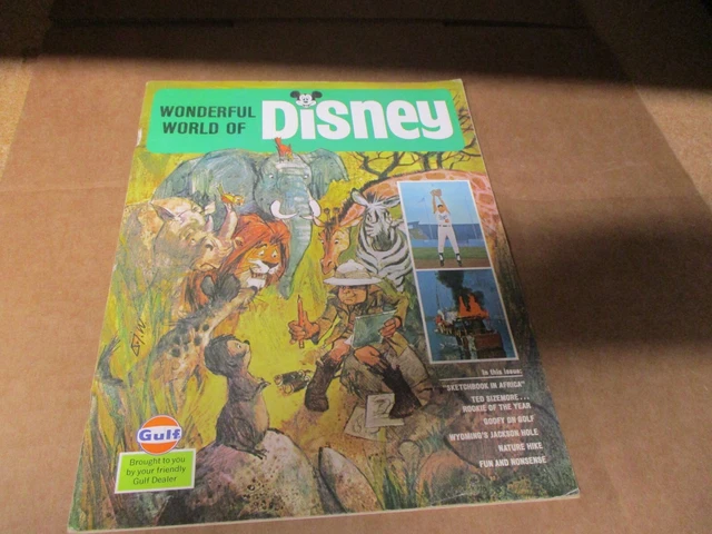 WONDERFUL WORLD OF Disney Magazine 1970 Vol. II No. 1 FANZINE D757 PB £ ...
