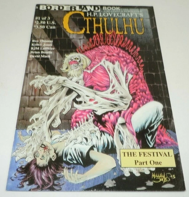 HP LOVECRAFT'S CTHULHU The Festival #1 bande dessinée signée David Mack ...