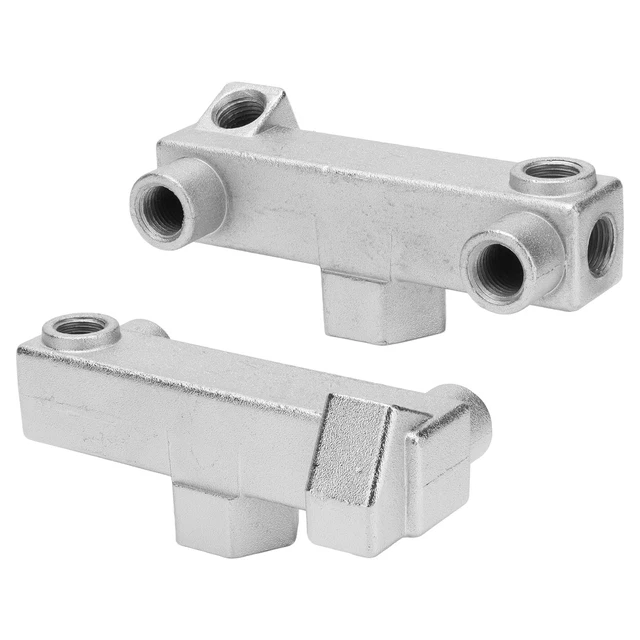 6 WAY CONNECTOR Block Threaded Mainfold Distribution Fitting £10.62 ...