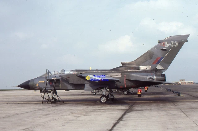 35MM SLIDE TORNADO ZA322 TTTE RAF Cottesmore 1982 Ref PRA632 £10.00 ...