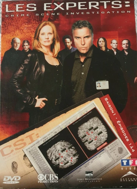 COFFRET DVD DE la saison 1 de la série LES EXPERTS : épisodes 1 à 4 EUR ...