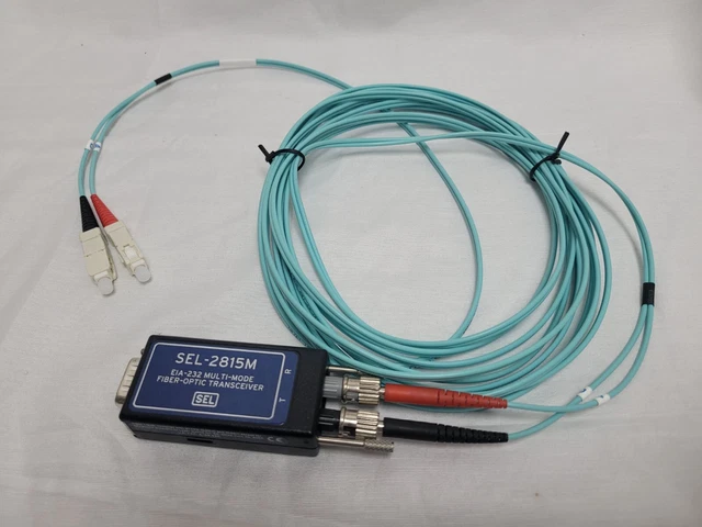 SEL 2815M FIBER-OPTIC Transceiver Schweitzer £74.40 - PicClick UK