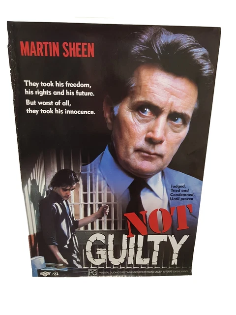 ORIGINAL NOT GUILTY Movie Large Poster 100cm x 70cm $20.00 - PicClick AU