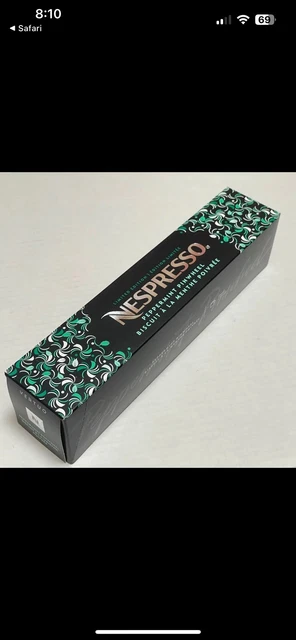 CÁPSULAS NESPRESSO PEPPERMINT PINWHEEL café espresso VIRTUO cápsulas ...