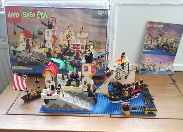 LEGO SYSTEM PIRATES Imperial Trading Post 6277 Complete Retired 1992 £ ...