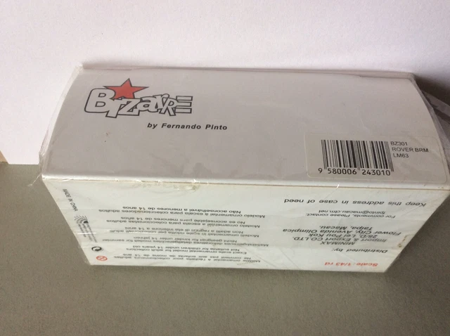 ROVER-BRM #00 LE mans 1963 Bizarre 1/43 BZ 301 as new boxed unopened ...