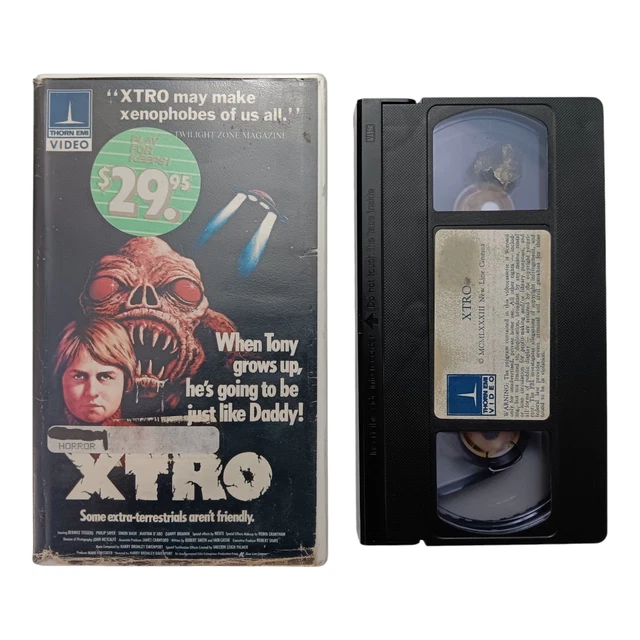 XTRO VHS 1983 Thorn EMI Video Release Horror Sci-Fi £28.42 - PicClick UK
