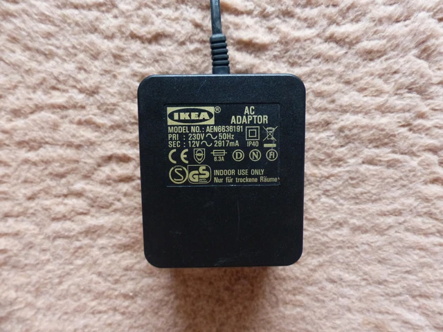 IKEA AEN6636191 12V 2917 A AC Power Adaptor Ladegerät Netzteil Chargeur ...