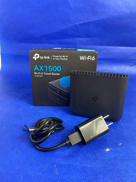 TP-LINK ULTRA-PORTABLE WI-FI 6 AX1500 Travel Router TL-WR1502X | Easy ...