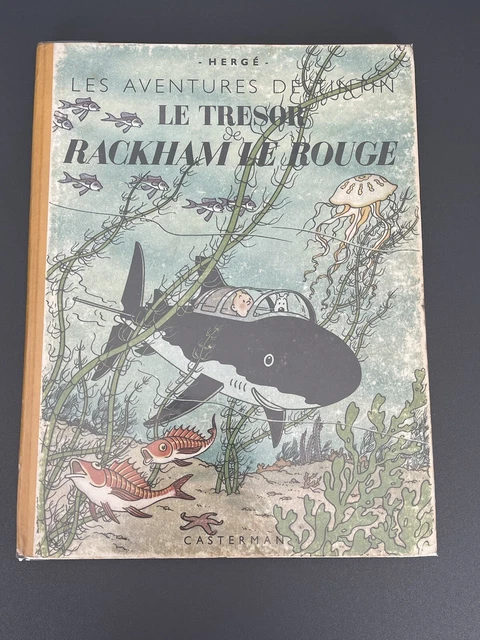 TINTIN & LE Trésor de Rackam Le Rouge " EO A24 BE /TBE Hergé Rare EUR 1 ...