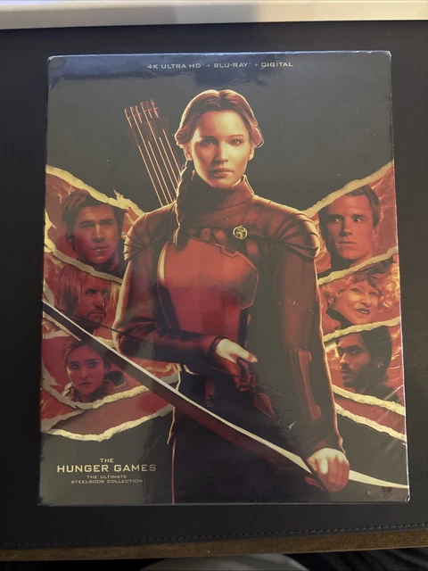 THE HUNGER GAMES Ultimate Steelbook Collection 4K UHD Ultra HD Blu Ray ...
