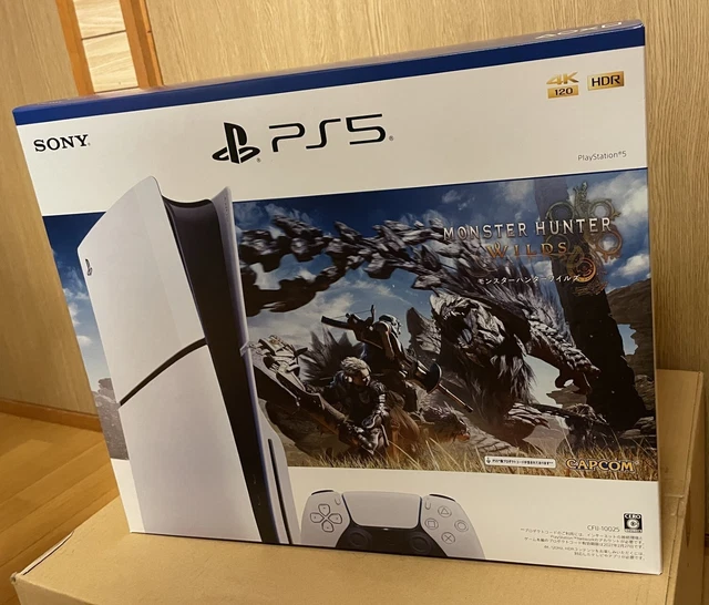 PS5 MONSTER HUNTER Wilds Edition Console Limited PlayStation 5 CFIJ ...