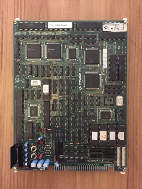 THE SIMPSONS ARCADE pcb Konami / jamma £400.00 - PicClick UK