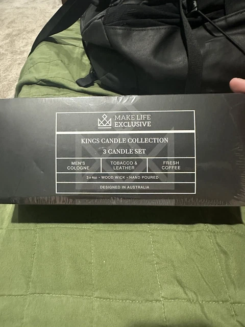 MAKE LIFE EXCLUSIVE Kings Candle Collection Set of 3 $35.00 - PicClick