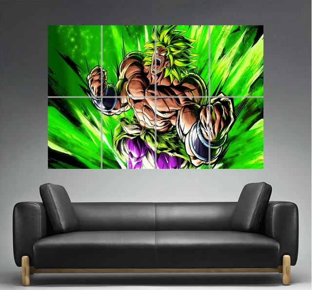 BROLY LEGENDARY SUPER Saiyan Super Broly 03 Dragon Ball Z Art Poster A0 ...